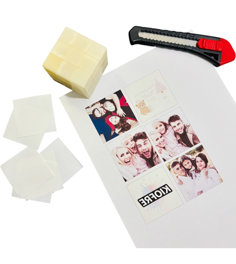 Rubik's cube Sublimation – Cube Personnalisable Photo | Idéal Cadeau ...